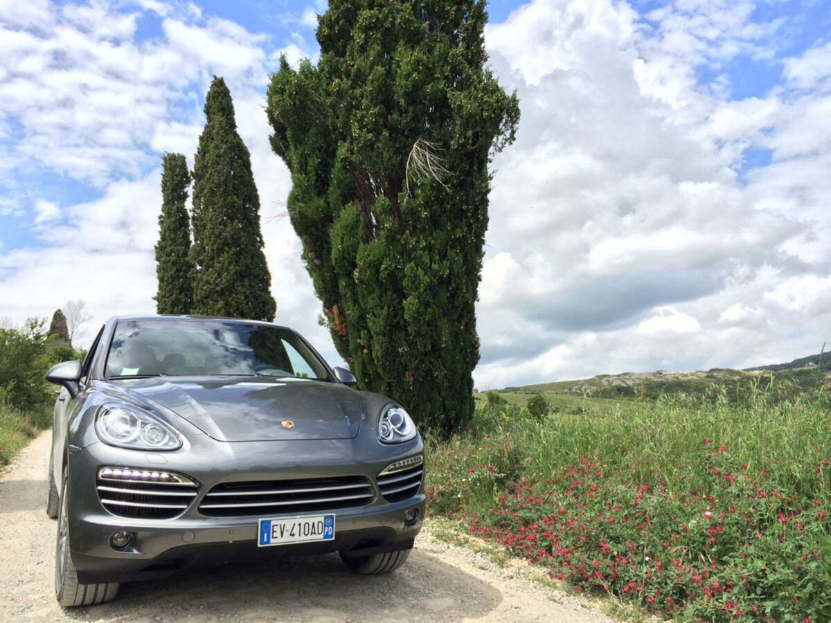 The rugged Porsche SUV takes on Tuscan byways | News, Sports, Jobs ...
